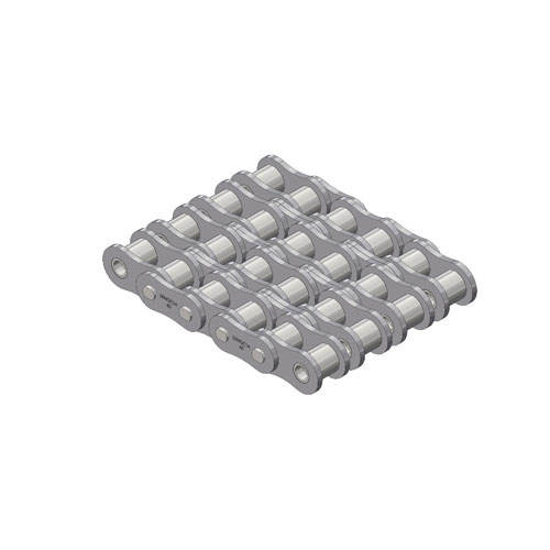 60-4RB ANSI Standard Roller Chain 60-4 Riveted Quad Strand 10 Foot Box ...