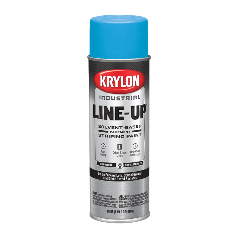 Krylon Industrial K008302 Accessibility Blue Line-Up Solvent-Based ...