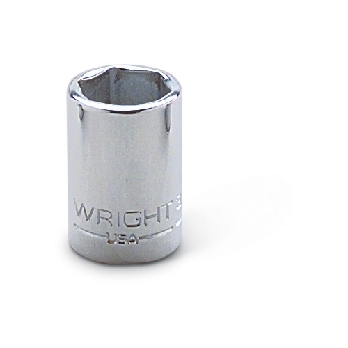 Wright Tool 30-06MM 3/8-Inch Drive 6mm 6 Point Chrome Metric Socket